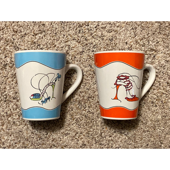 Rosanna | Dining | Pair Of Rosanna Mugs Stiletto High Heels Ceramic ...